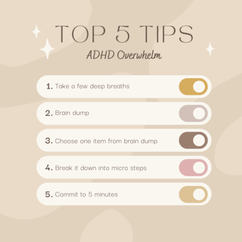 ADHD Overwhelm | Stacy Finch